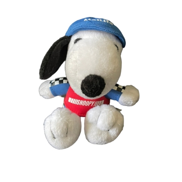 Peanuts | Toys | Metlife Peanuts 5 Snoopy Dog Race Car Driver Plush ...